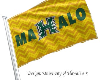 University of Hawaii Flag - Etsy