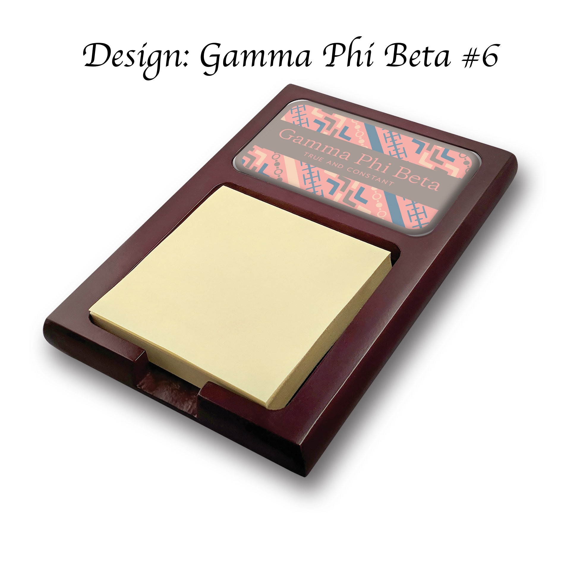 Gamma Phi Beta Wooden Desk Organizer - Etsy