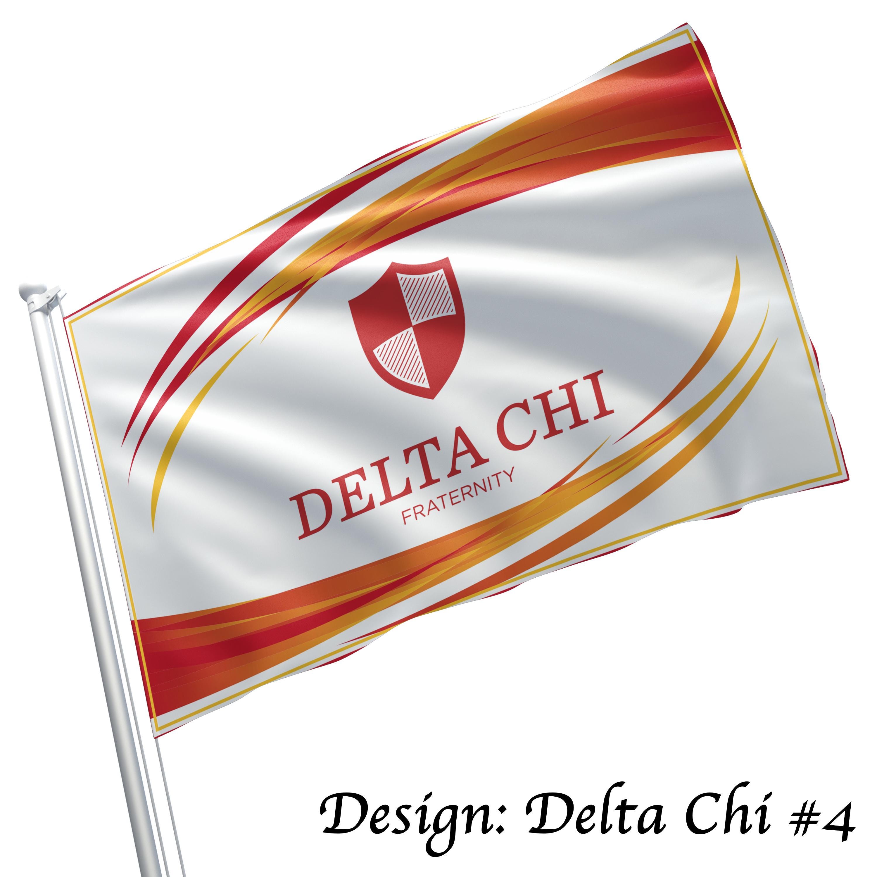 Delta Chi Officially Licensed Flag Banner - Etsy