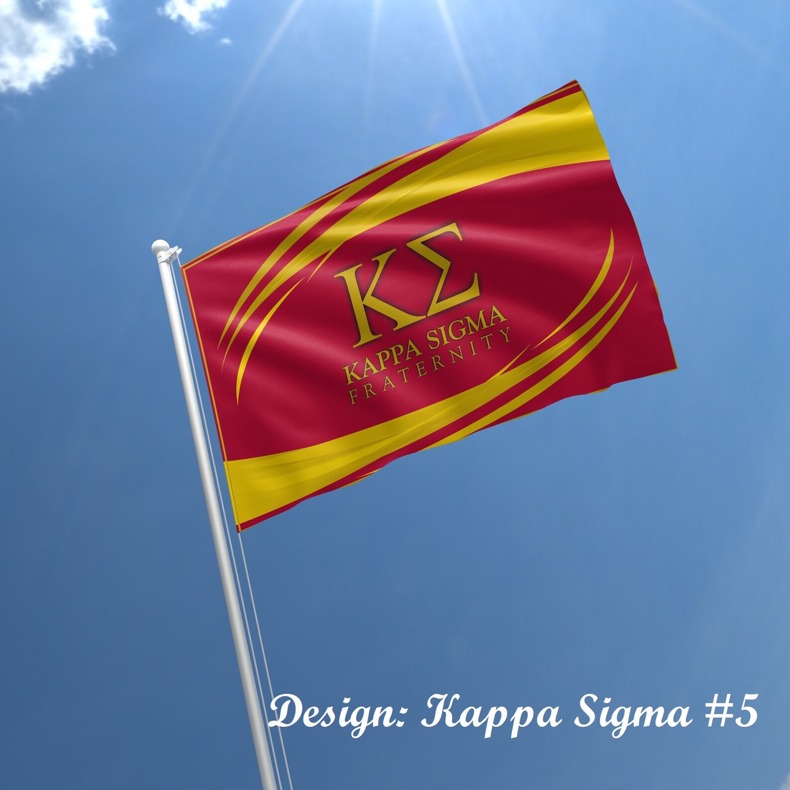 Kappa Sigma Flag Banner Officially Licensed Product - Etsy