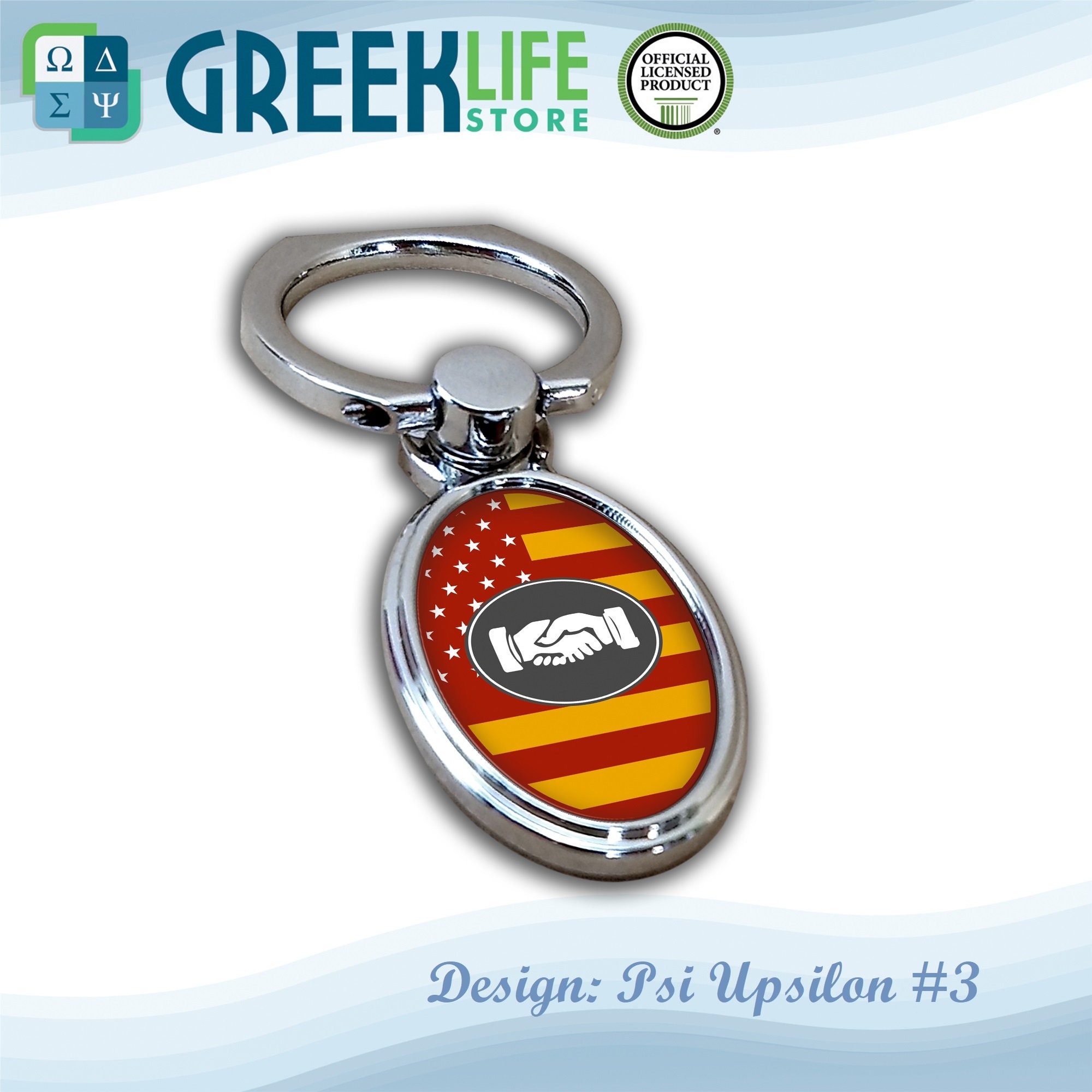 Psi Upsilon Ring Stand Phone Holder oval - Etsy