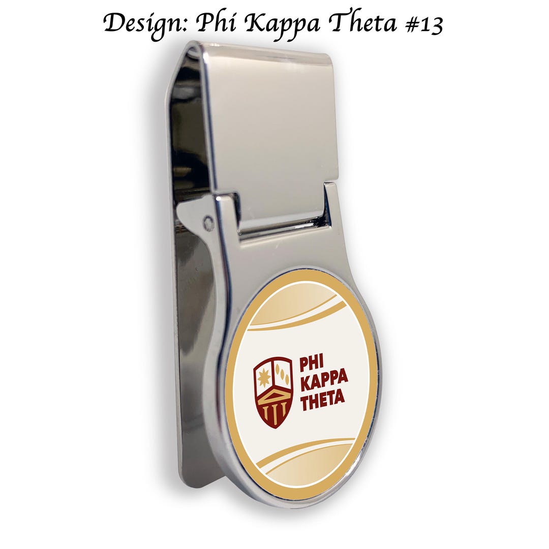 Phi Kappa Theta Money Clip Round - Etsy