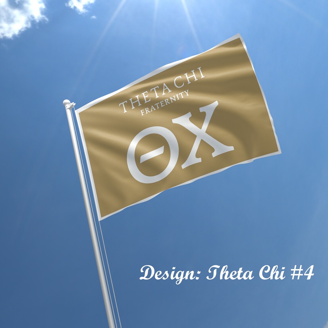 Theta Chi Officially Licensed Flag Banner - Etsy