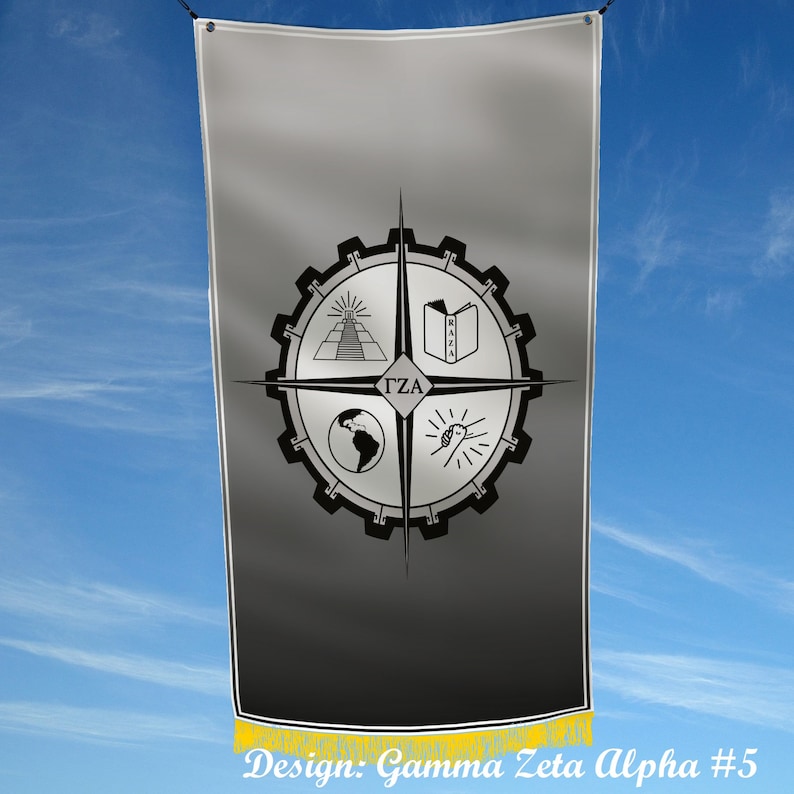 Gamma Zeta Alpha Officially Licensed Flag Banner - Etsy