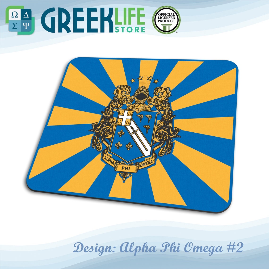 Alpha Phi Omega Mouse Pad - Etsy