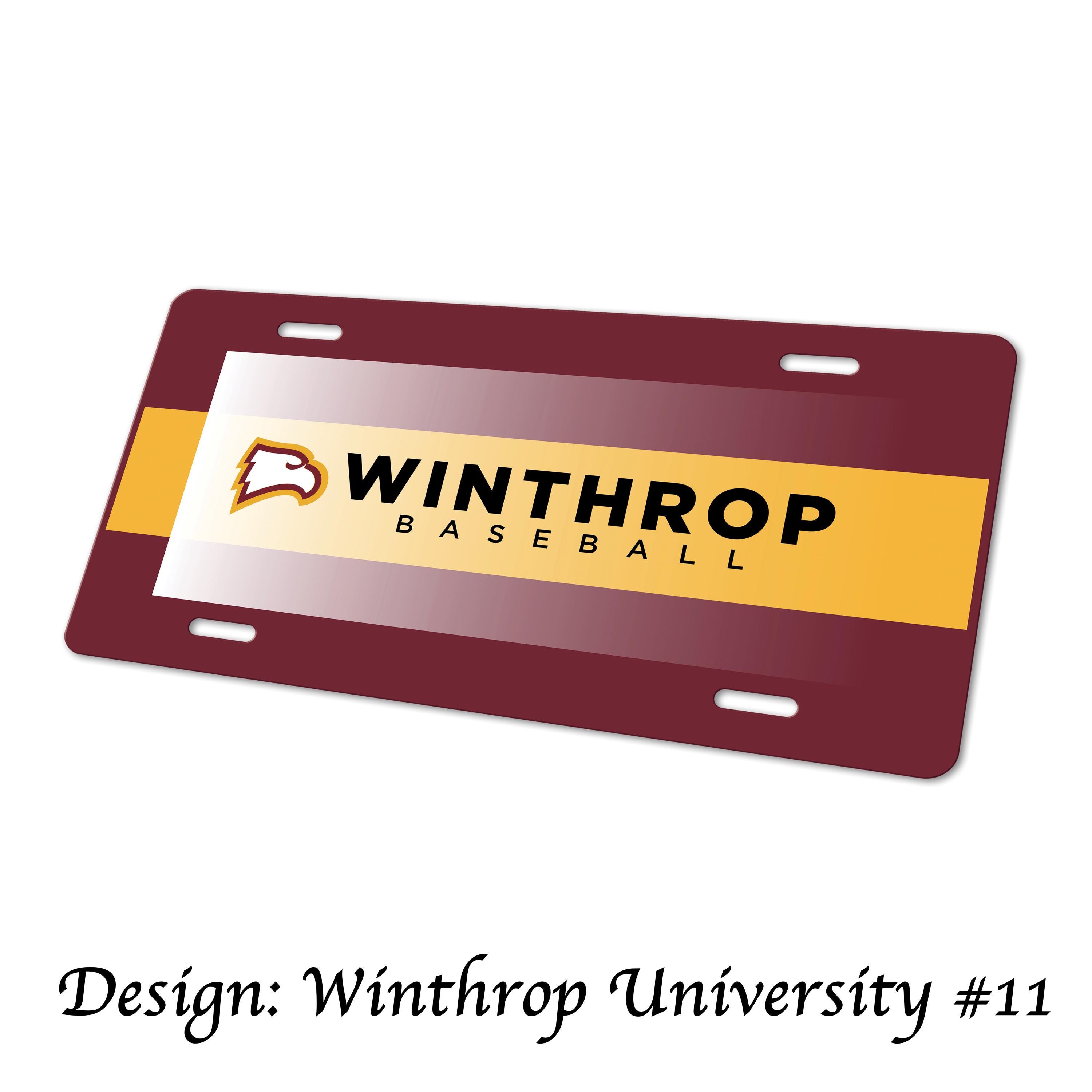 Winthrop University License Plate - Etsy