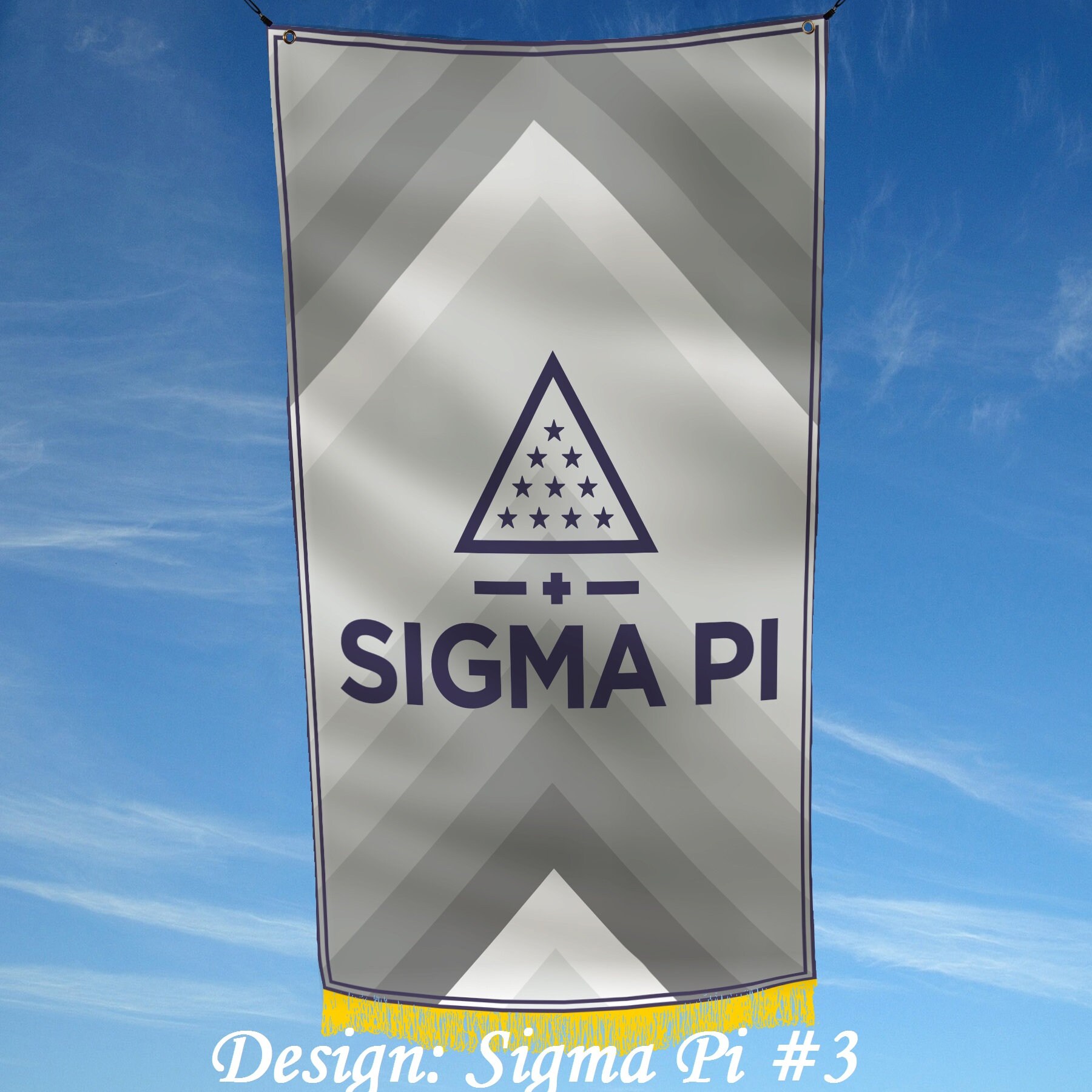 Sigma Pi Officially Licensed Flag Banner - Etsy