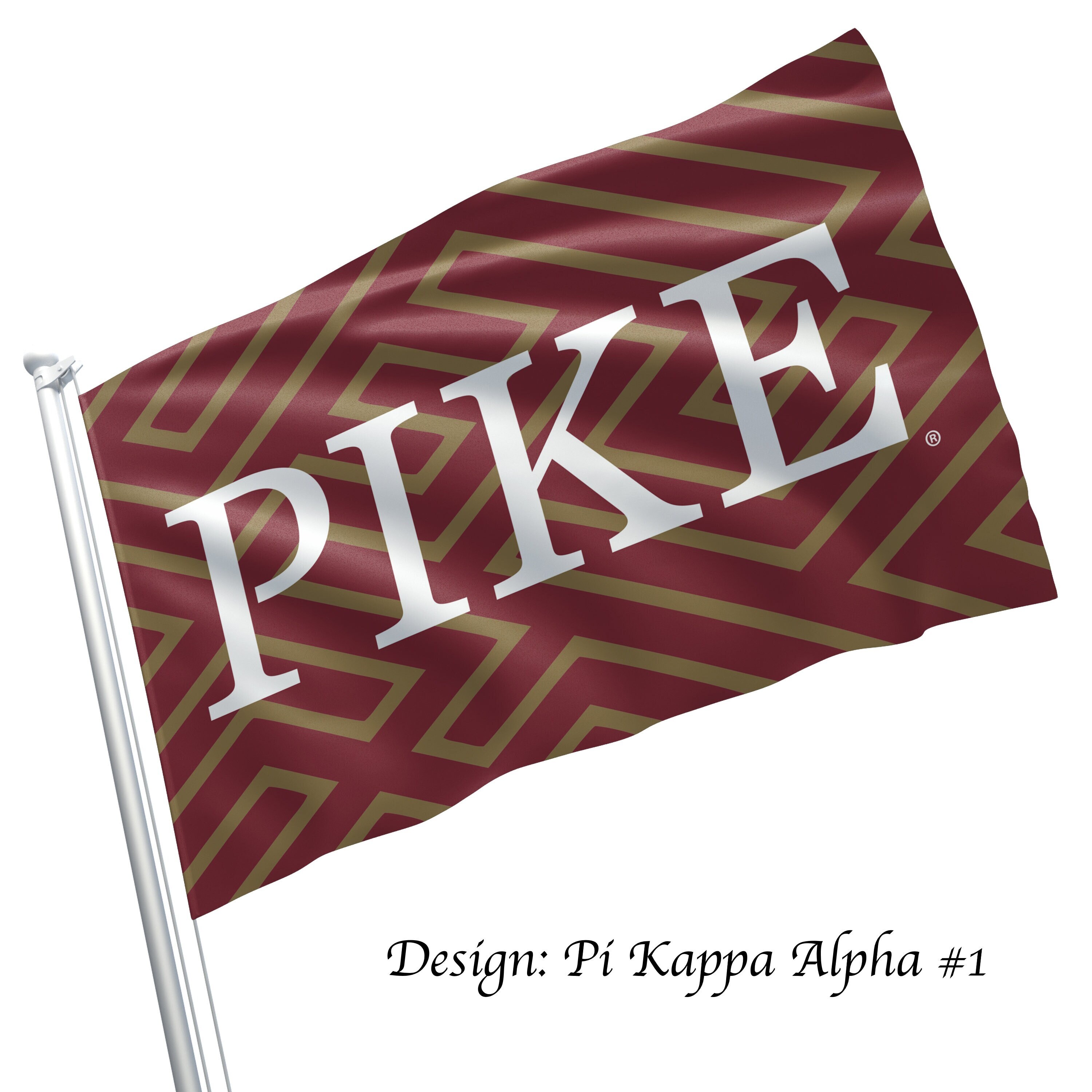 Pi Kappa Alpha Officially Licensed Flag Banner - Etsy