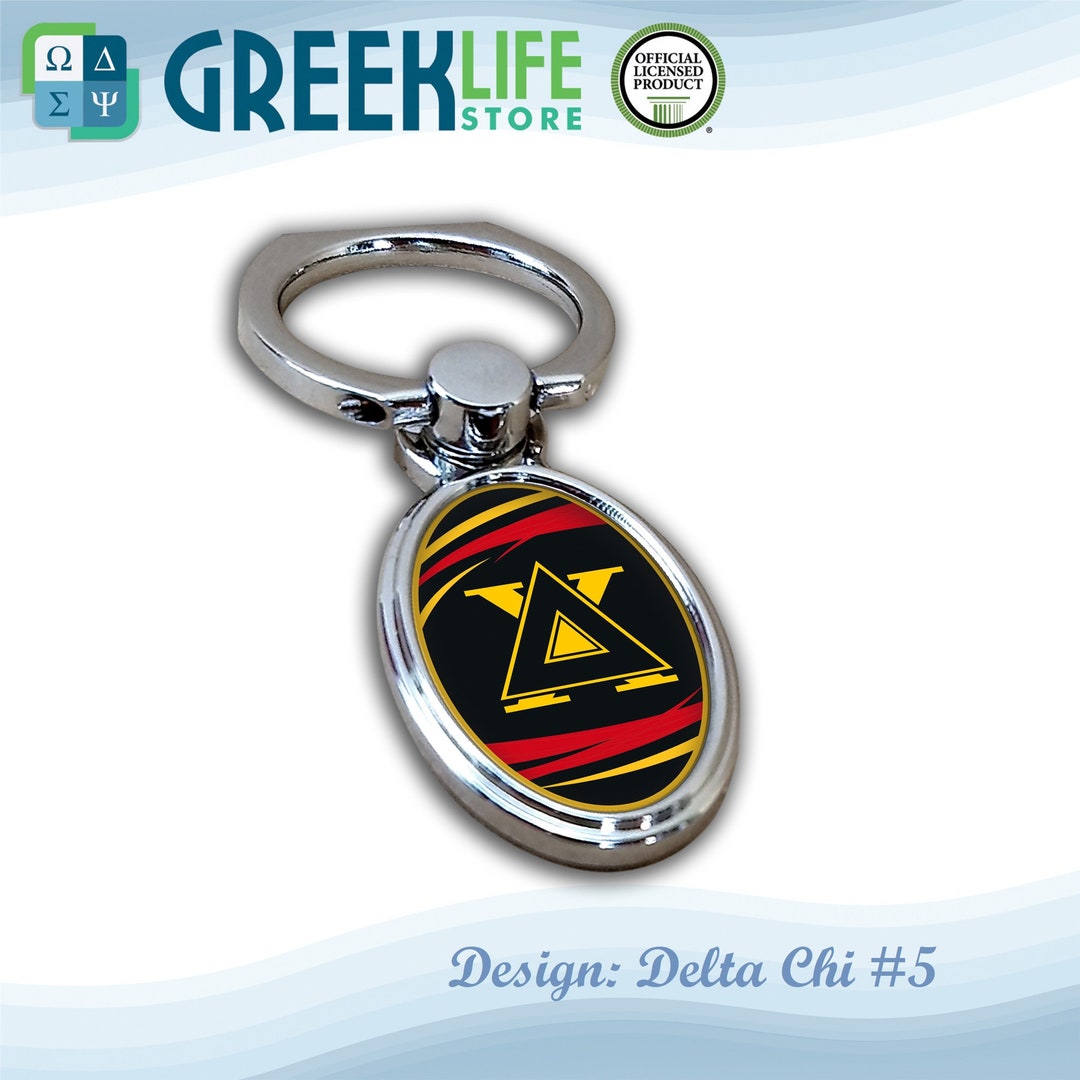 Delta Chi Ring Stand Phone Holder (oval) - Etsy