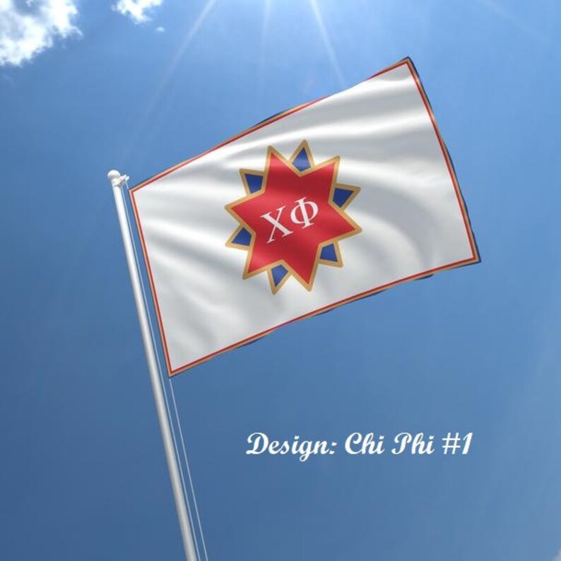 Chi Phi Officially Licensed Flag Banner - Etsy