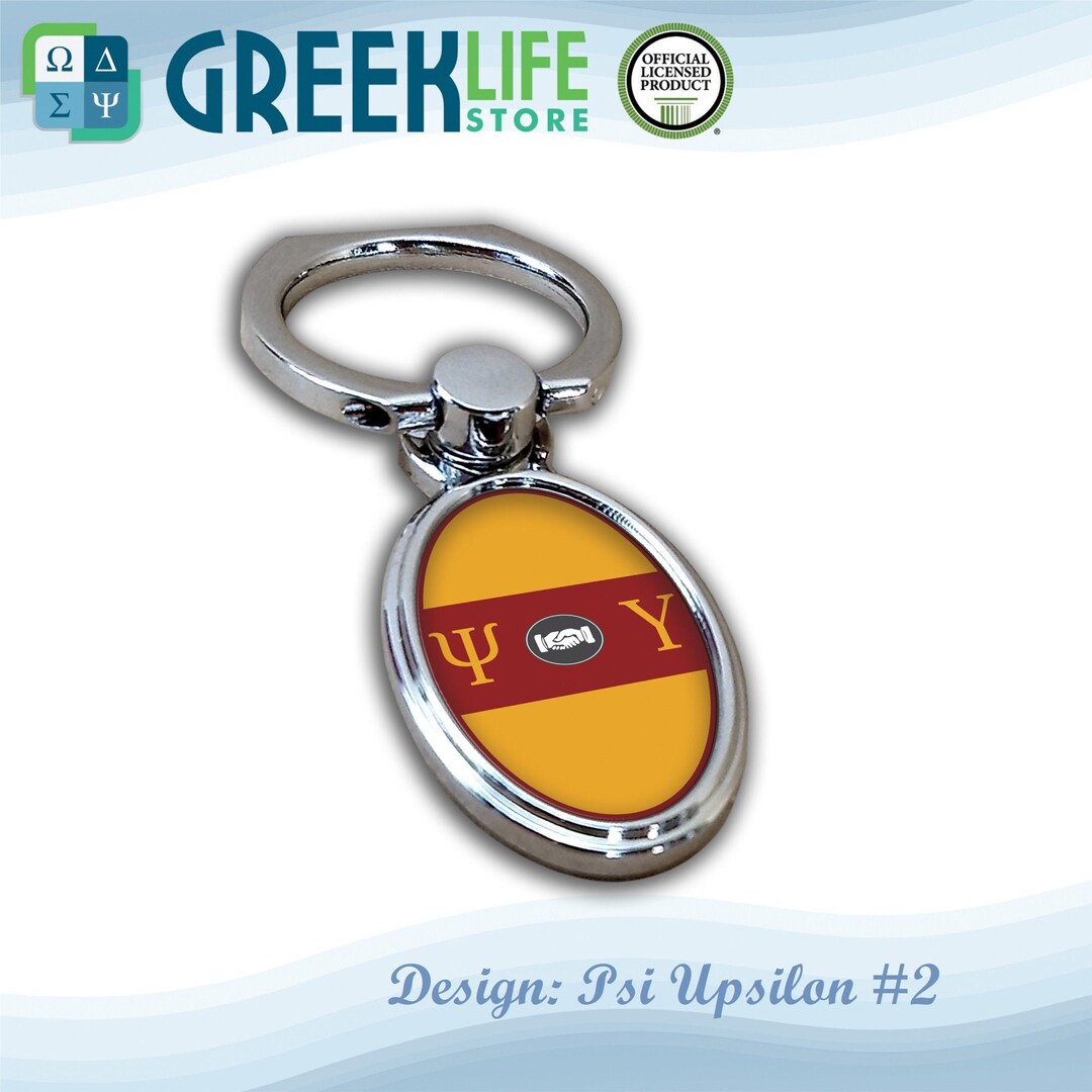 Psi Upsilon Ring Stand Phone Holder oval - Etsy