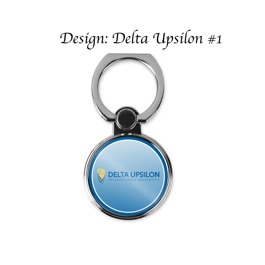 Delta Upsilon Ring Stand Phone Holder (round) - Etsy