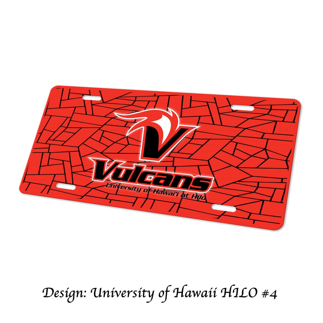 University of Hawaii HILO Decorative Aluminum License Plate - Etsy