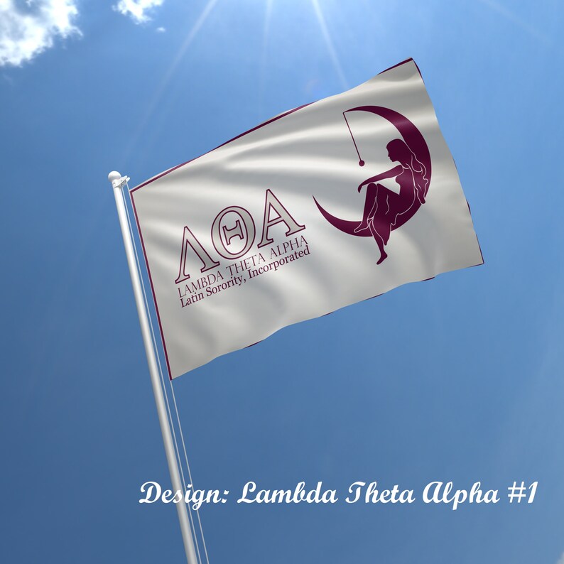 Lambda Theta Alpha Officially Licensed Flag Banner - Etsy