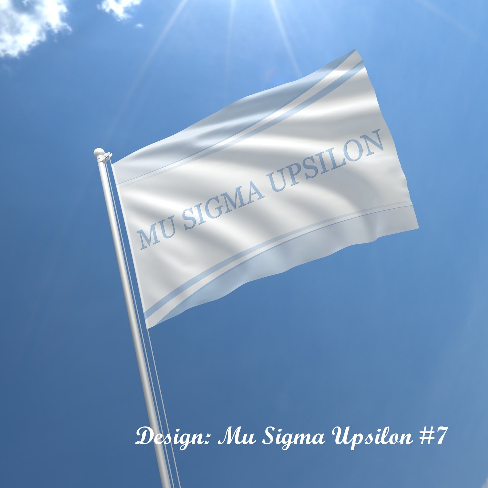 Mu Sigma Upsilon Officially Licensed Flag Banner | Etsy