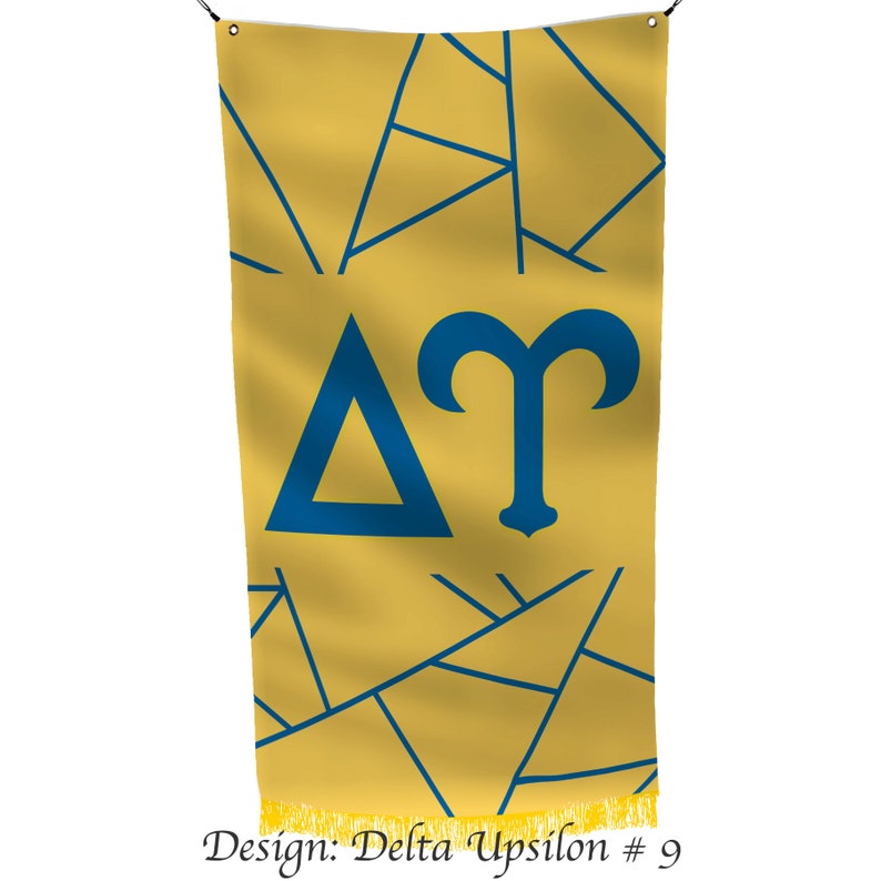 Delta Upsilon Officially Licensed Flag Banner - Etsy
