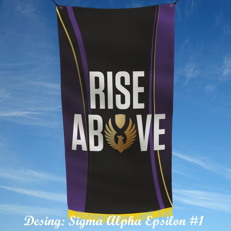 Sigma Alpha Epsilon Officially Licensed Flag Banner - Etsy