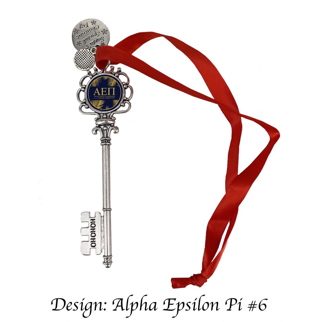 Alpha Epsilon Pi Ornement de Noël Père Noël Clé Magique - Etsy France