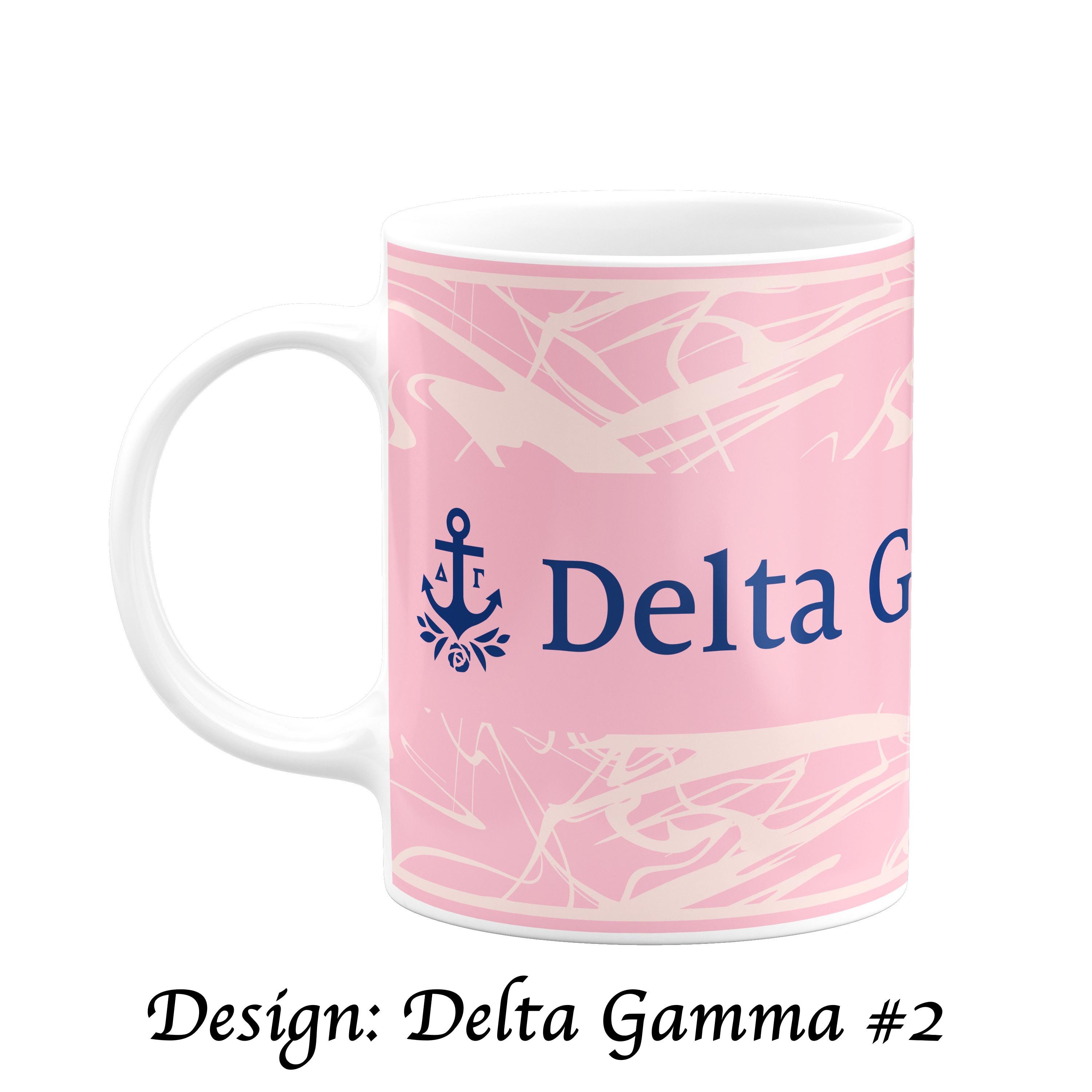 Delta Gamma Coffee Mug 11 OZ - Etsy