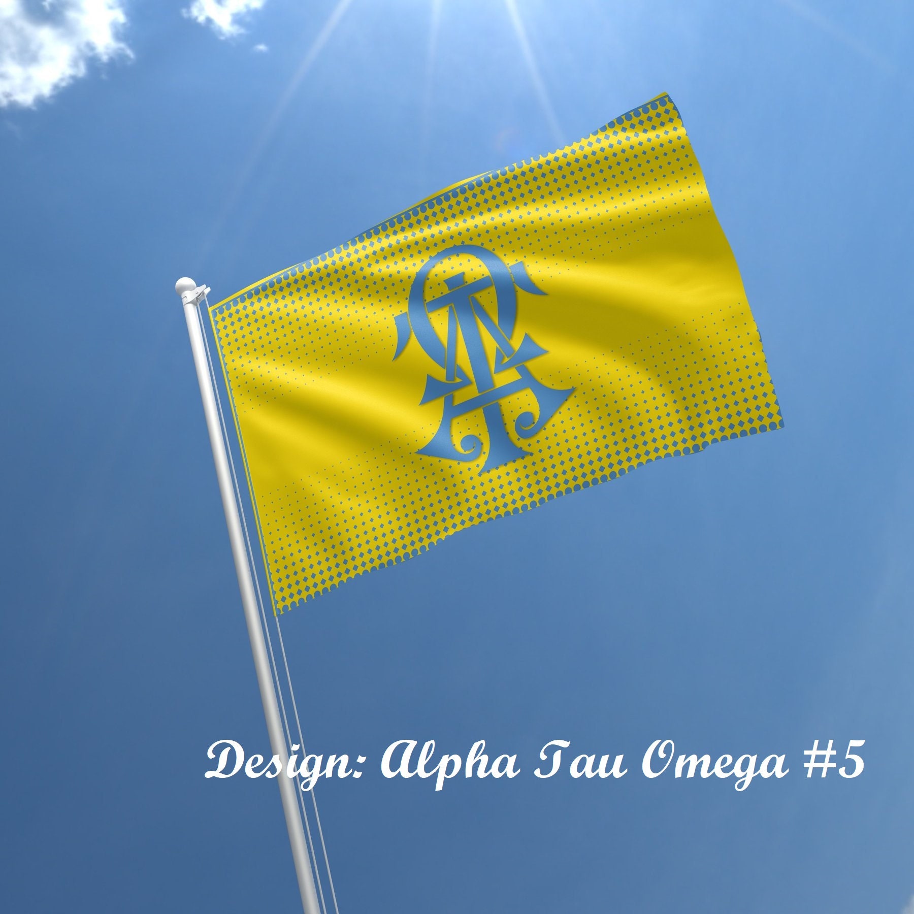 Alpha Tau Omega Flag Flying