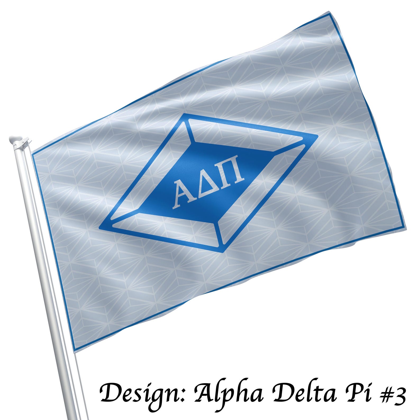 Alpha Delta Pi Officially Licensed Flag Banner - Etsy