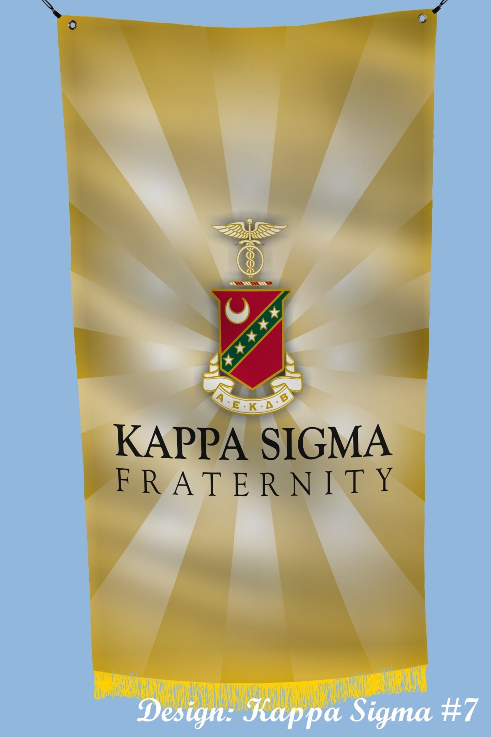 Kappa Sigma Flag Banner Officially Licensed Product - Etsy