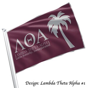 Lambda Theta Alpha Officially Licensed Flag Banner - Etsy