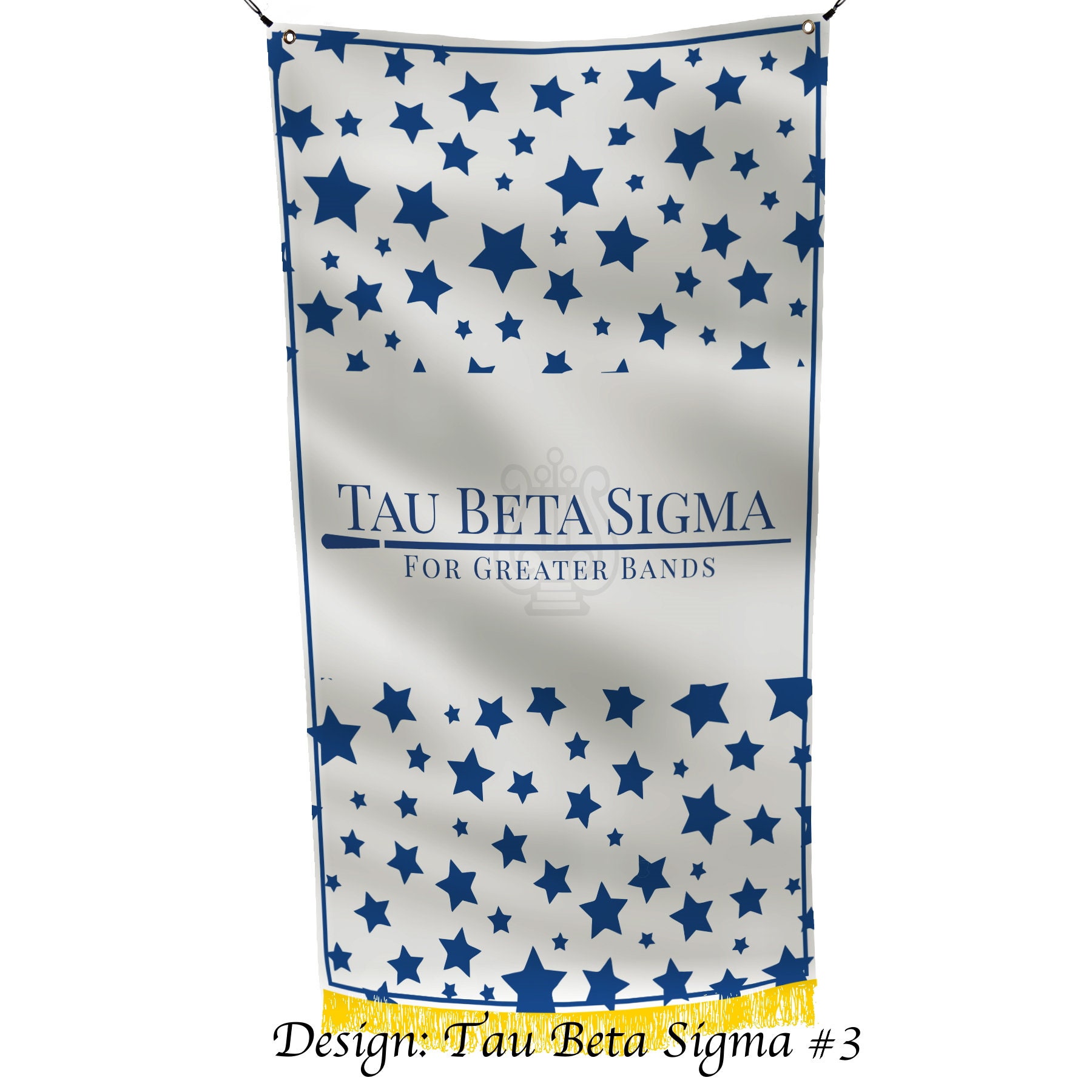 Tau Beta Sigma Officially Licensed Flag Banner - Etsy