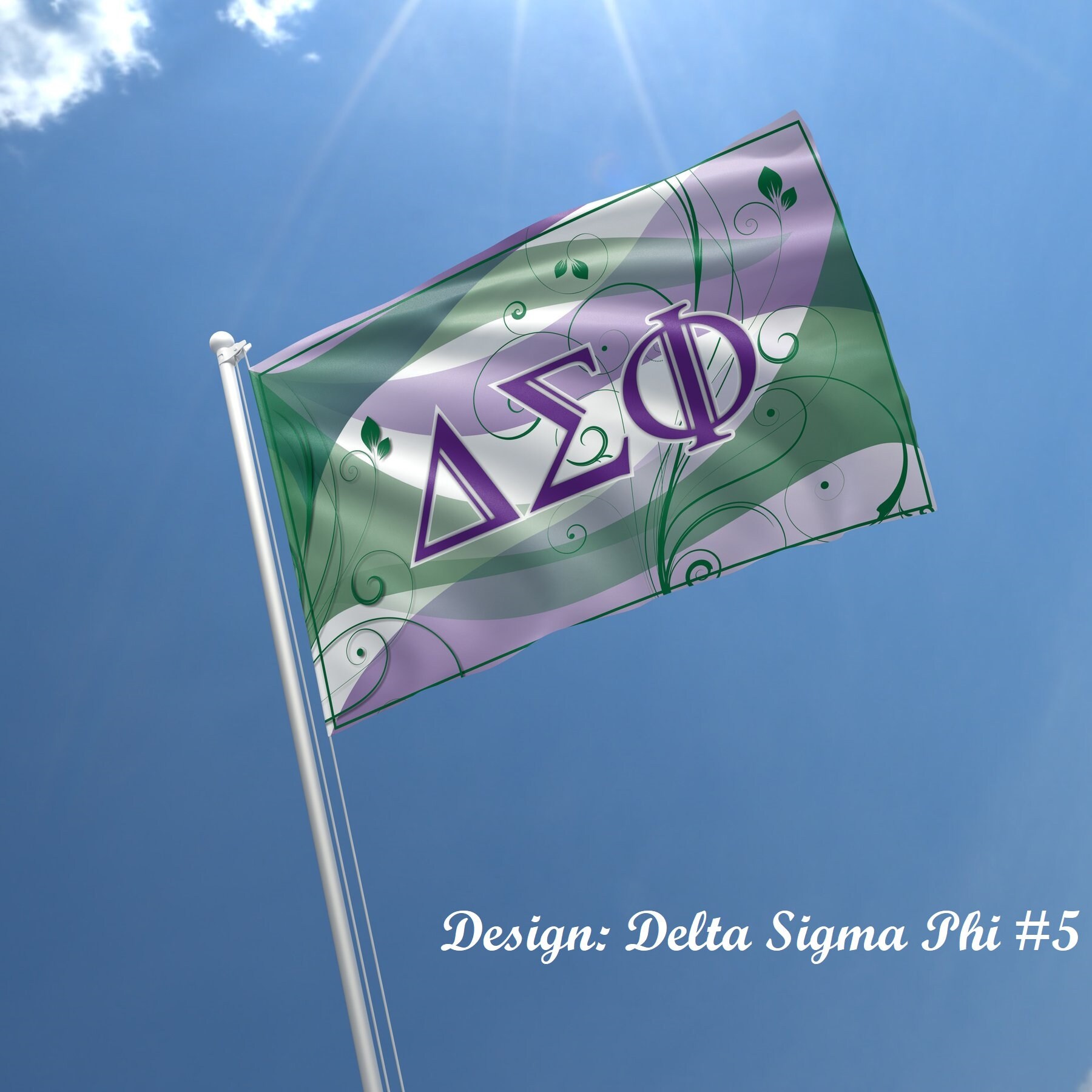 Delta Sigma Phi Officially Licensed Flag Banner - Etsy