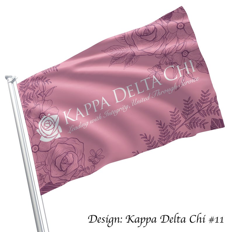 Kappa Delta Chi Officially Licensed Flag Banner - Etsy