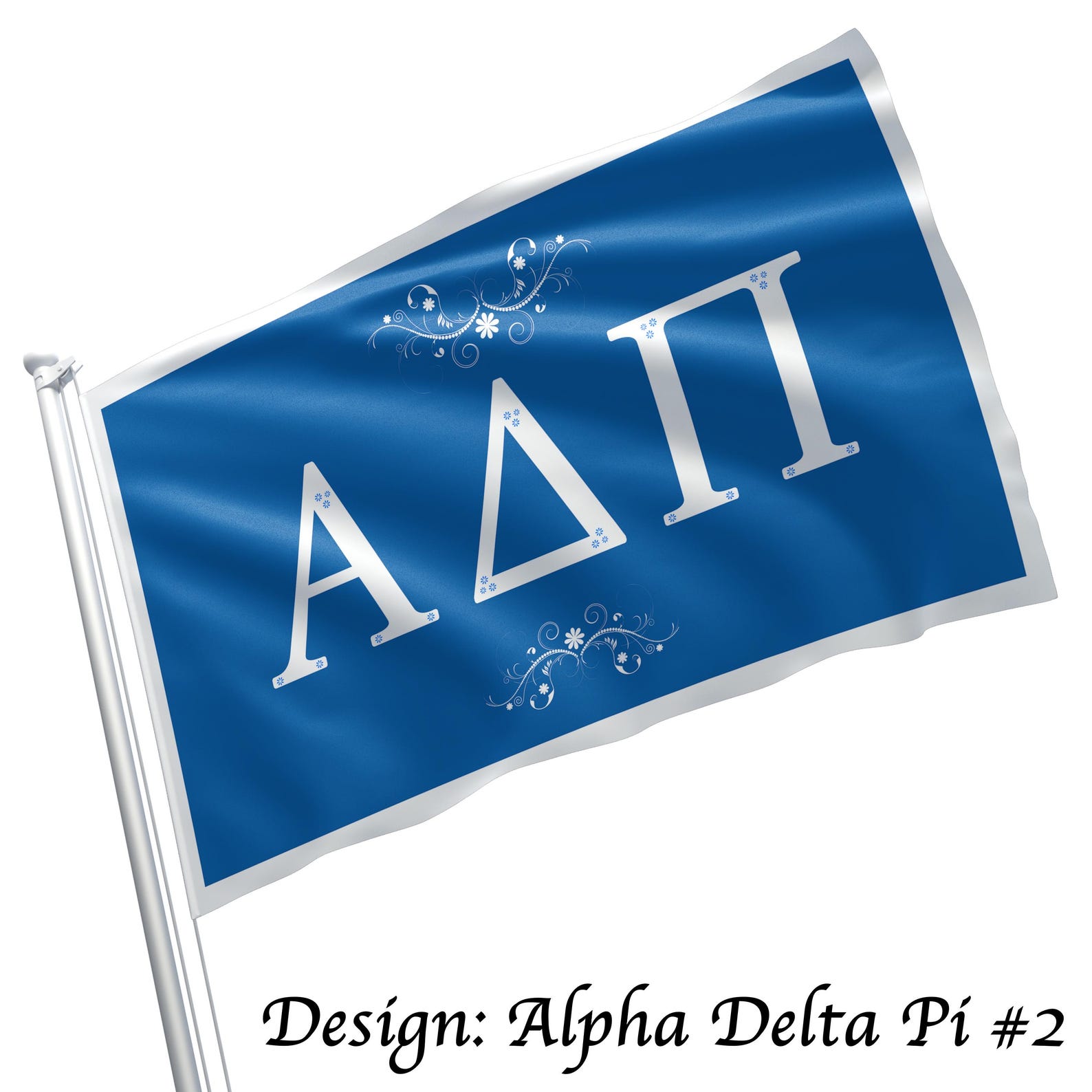 Alpha Delta Pi Officially Licensed Flag Banner - Etsy