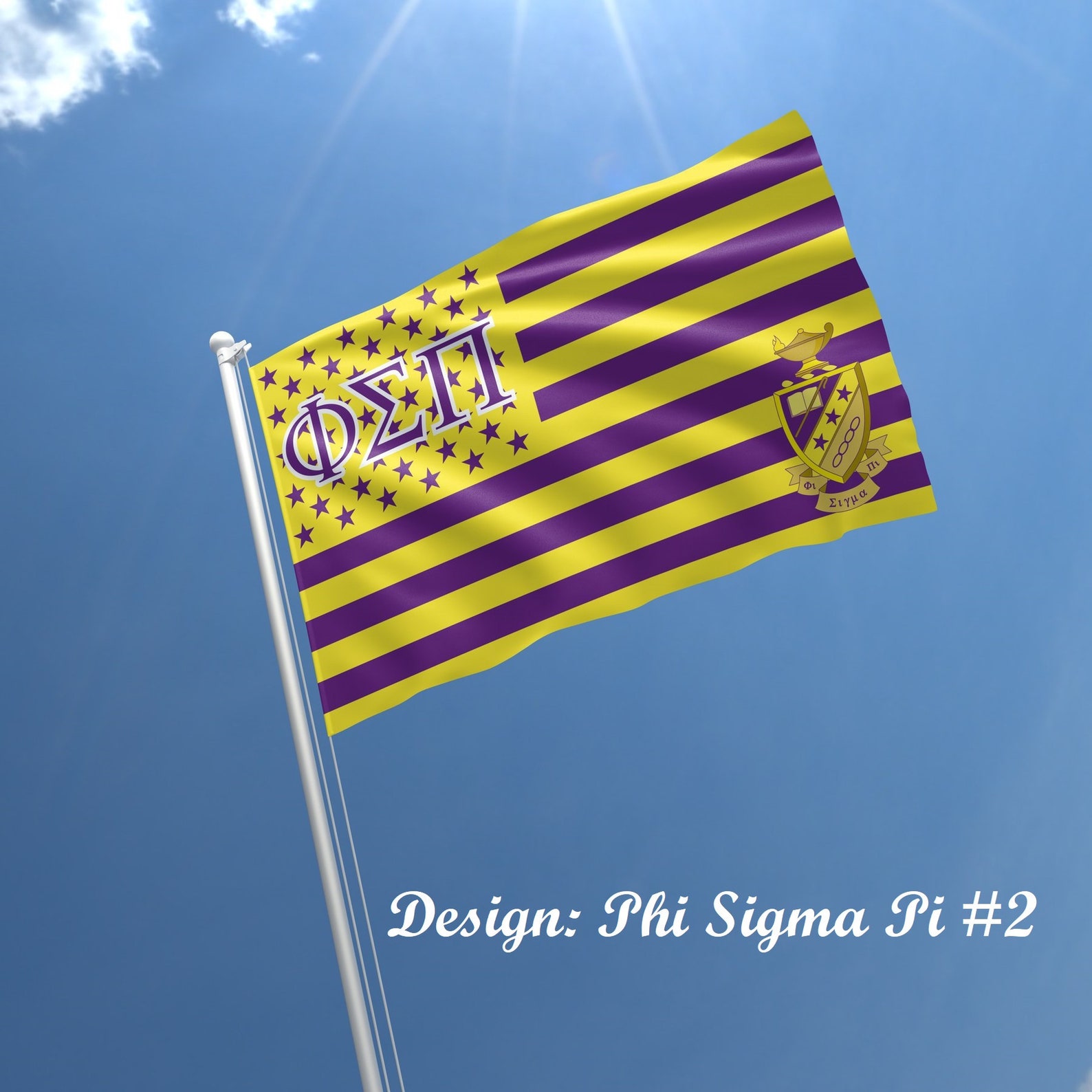 Phi Sigma Pi Flag Banner Officially Licensed - Etsy