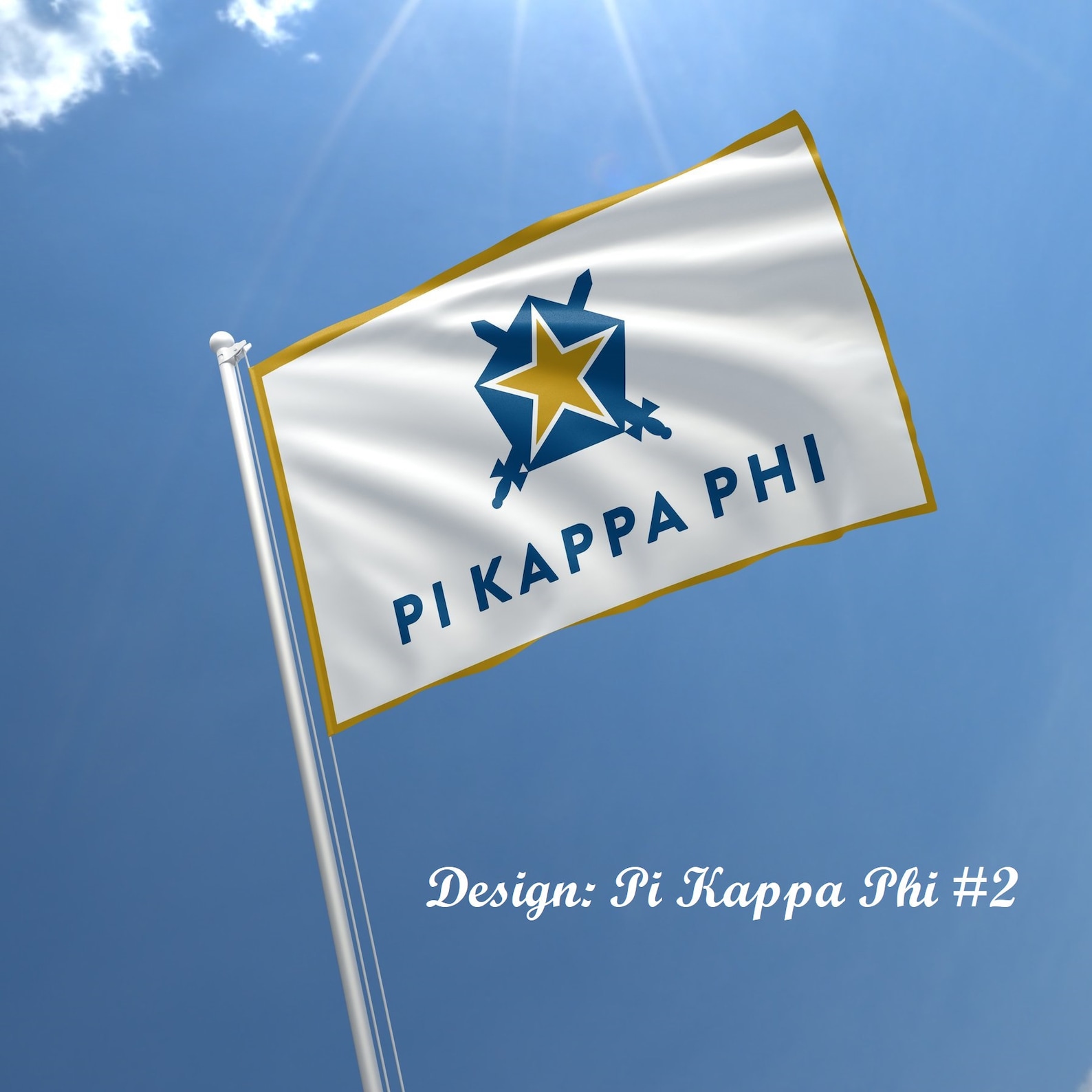 Pi Kappa Phi Officially Licensed Flag Banner - Etsy