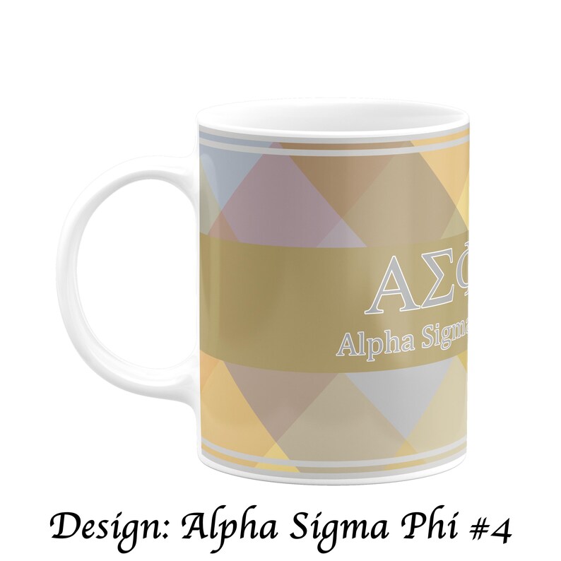 Alpha Sigma Phi Coffee Mug 11 OZ - Etsy UK