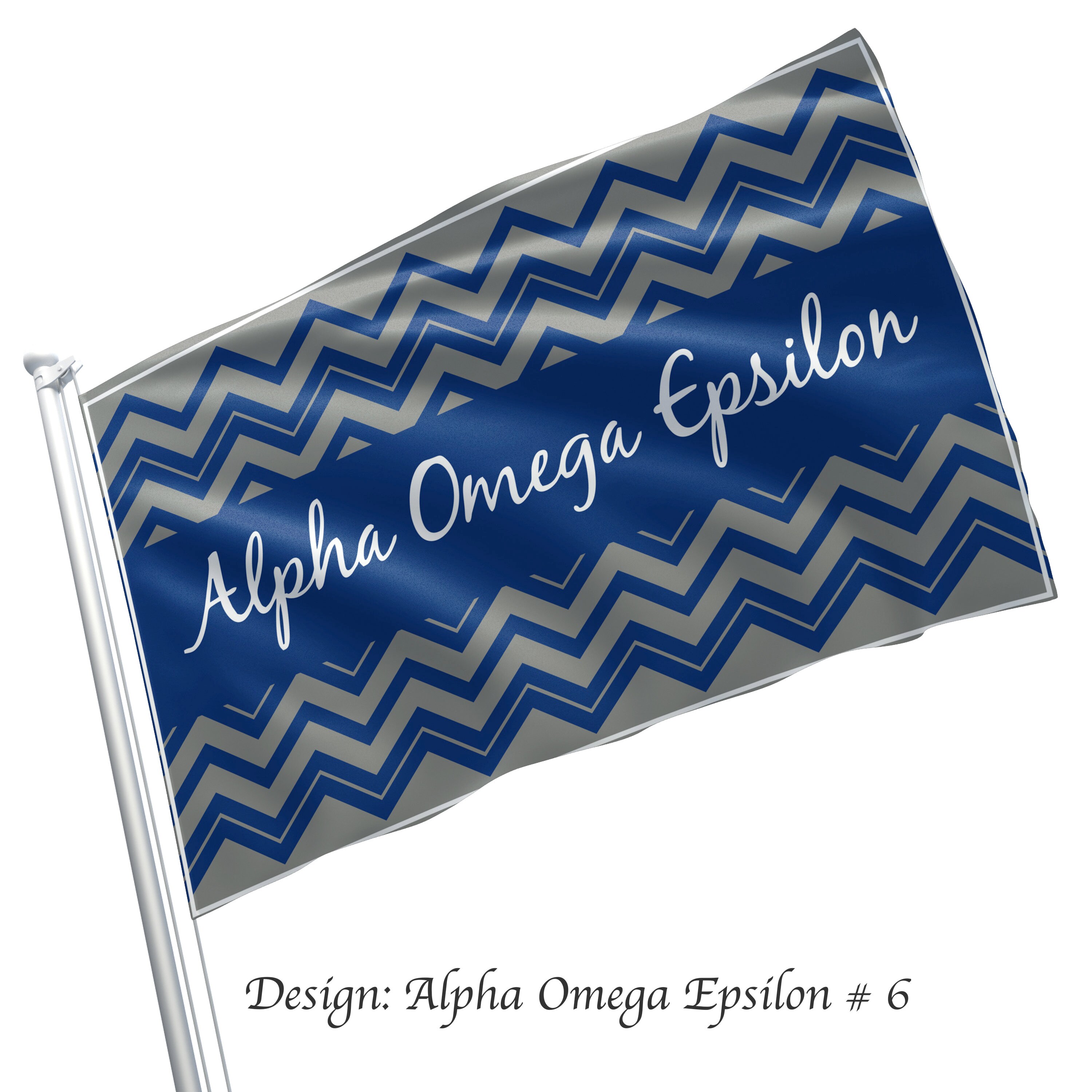 Alpha Omega Epsilon Flag Banner Officially Licensed Product - Etsy