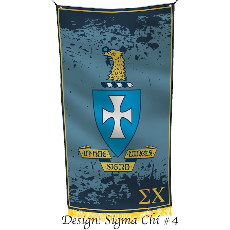 Sigma Chi Officially Licensed Flag Banner - Etsy