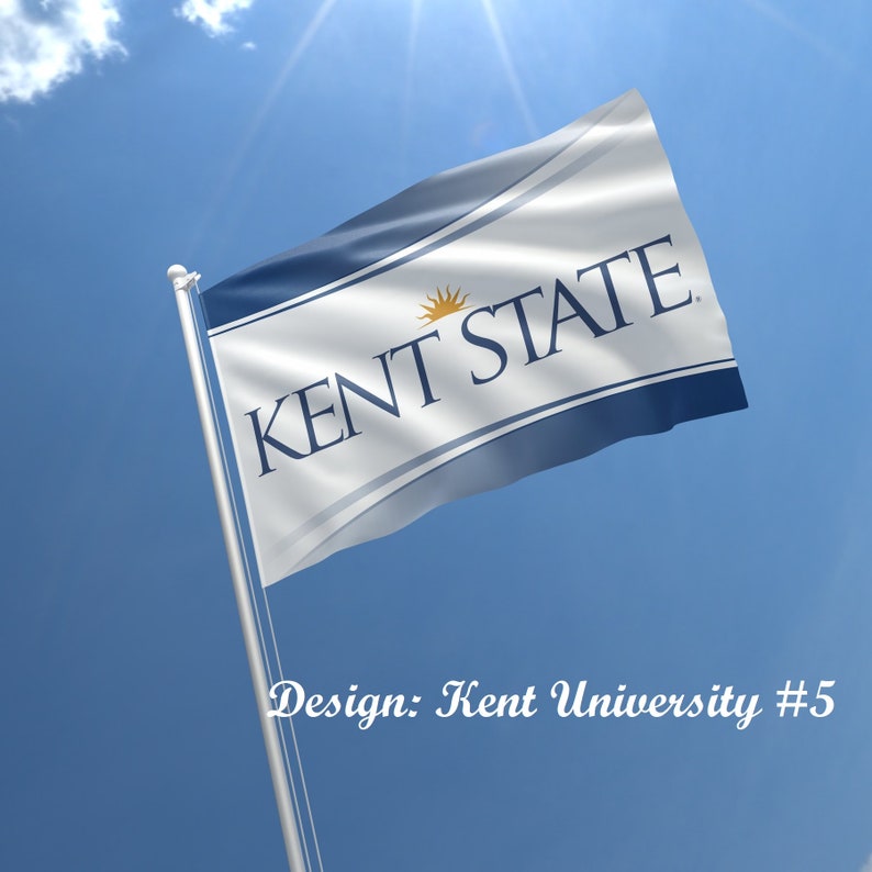 Kent State University Officially Licensed Flag Banner - Etsy