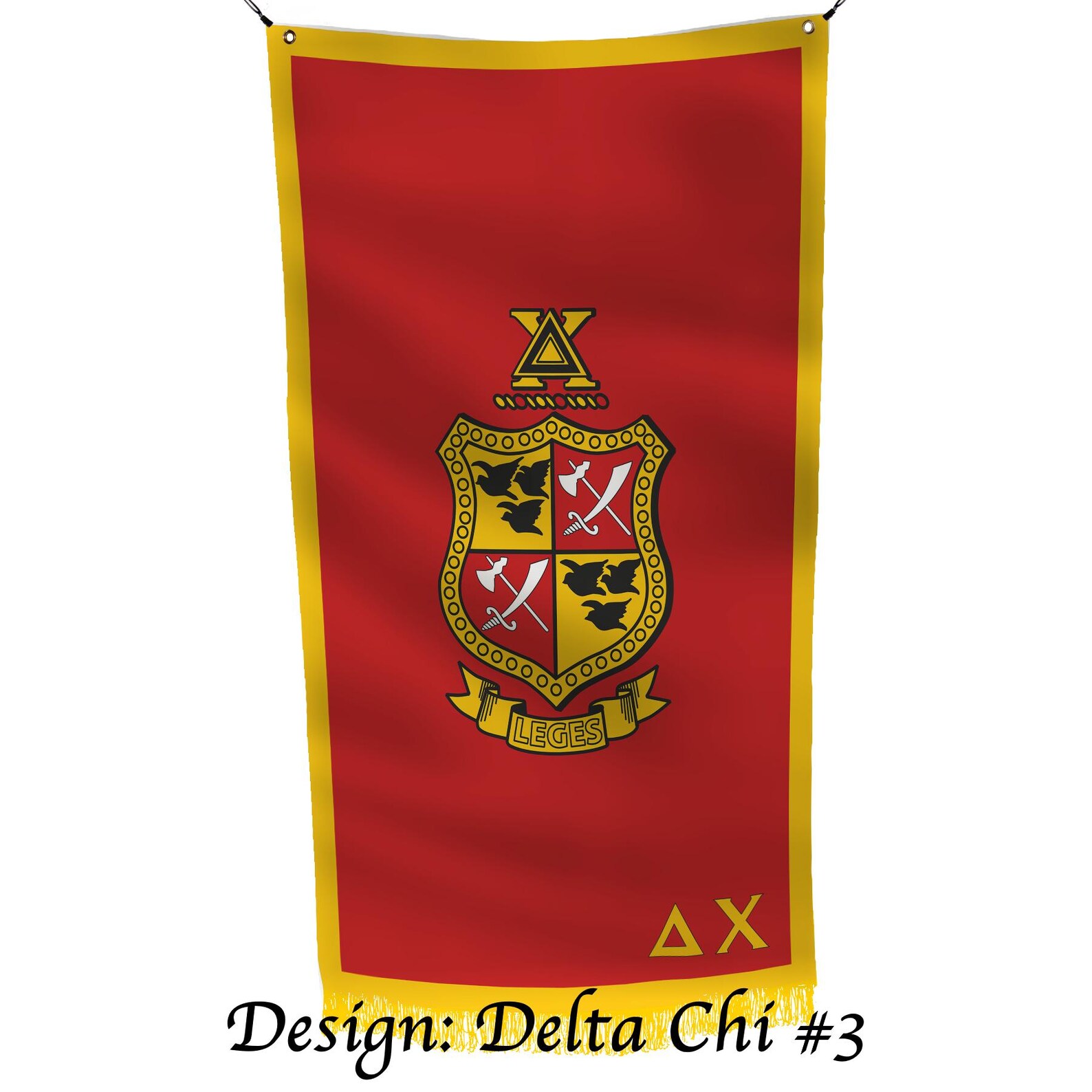 Delta Chi Officially Licensed Flag Banner - Etsy