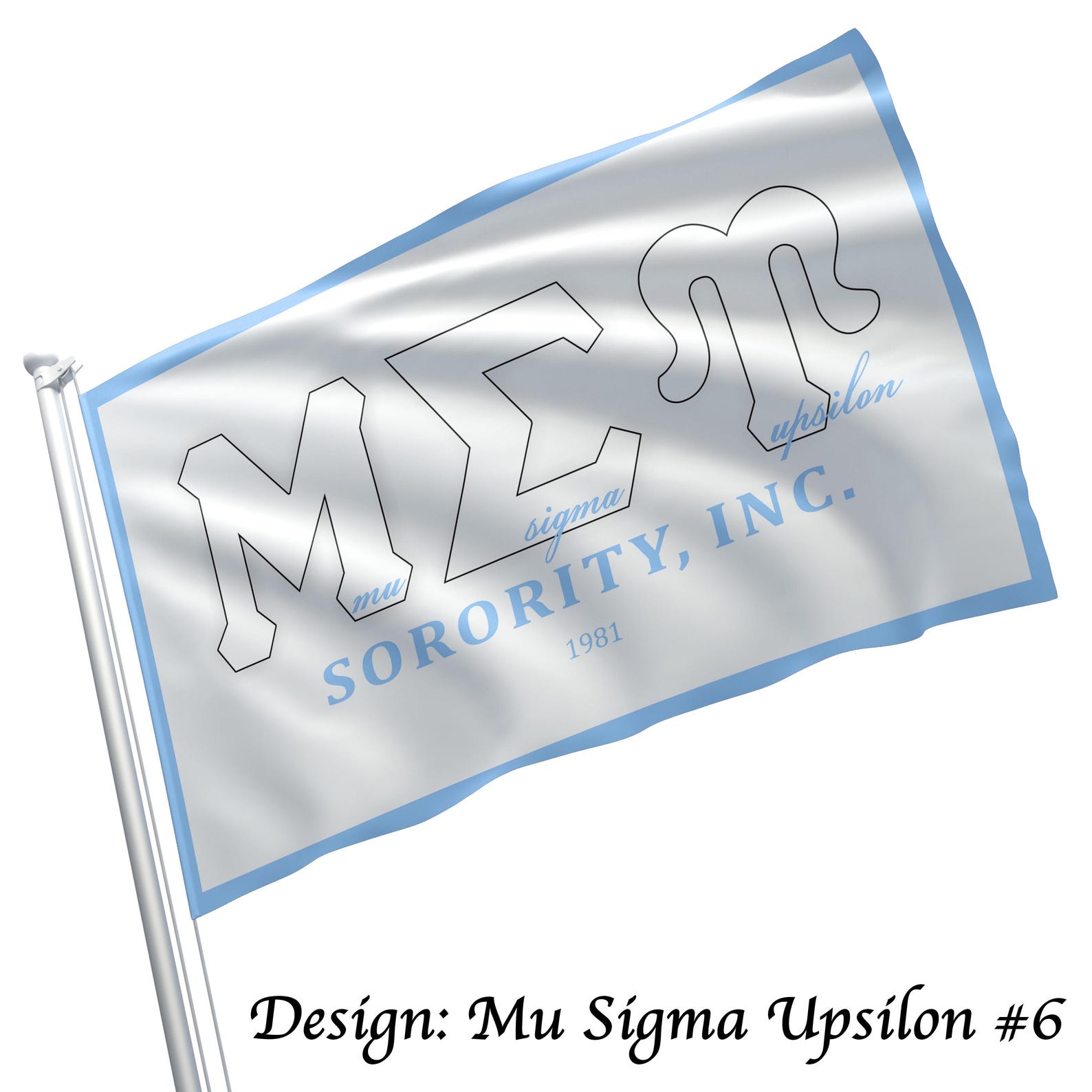 Mu Sigma Upsilon Officially Licensed Flag Banner - Etsy