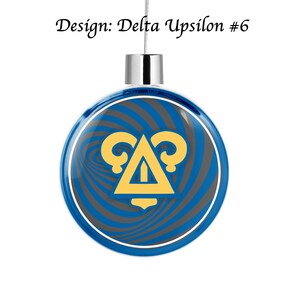 Delta Upsilon Round Flat Ornament - Etsy