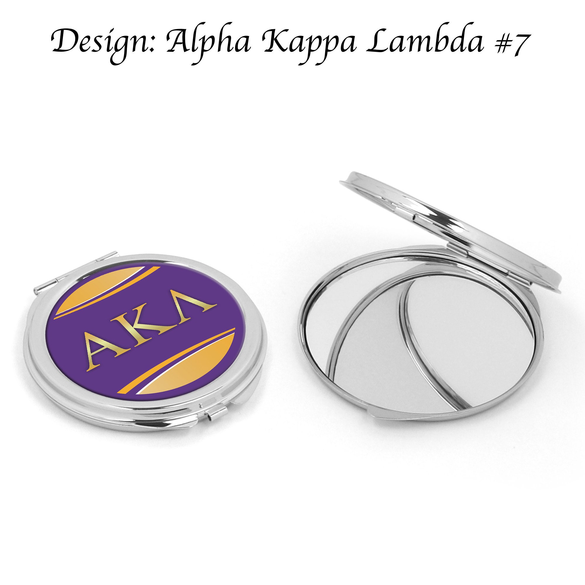 Alpha Kappa Lambda Round Mirror - Etsy