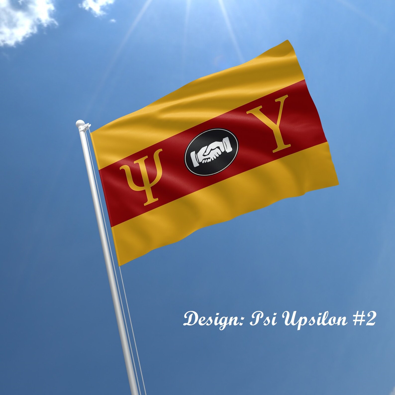 Psi Upsilon Officially Licensed Flag Banner - Etsy