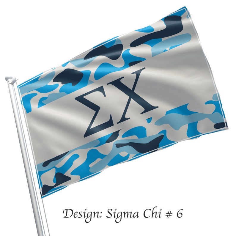 Sigma Chi Officially Licensed Flag Banner Etsy