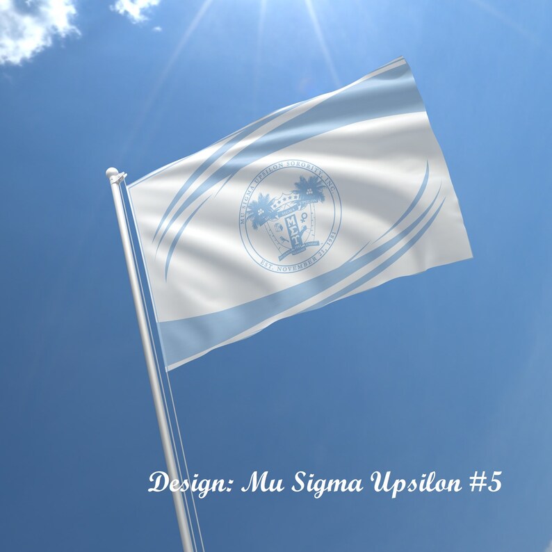 Mu Sigma Upsilon Officially Licensed Flag Banner | Etsy