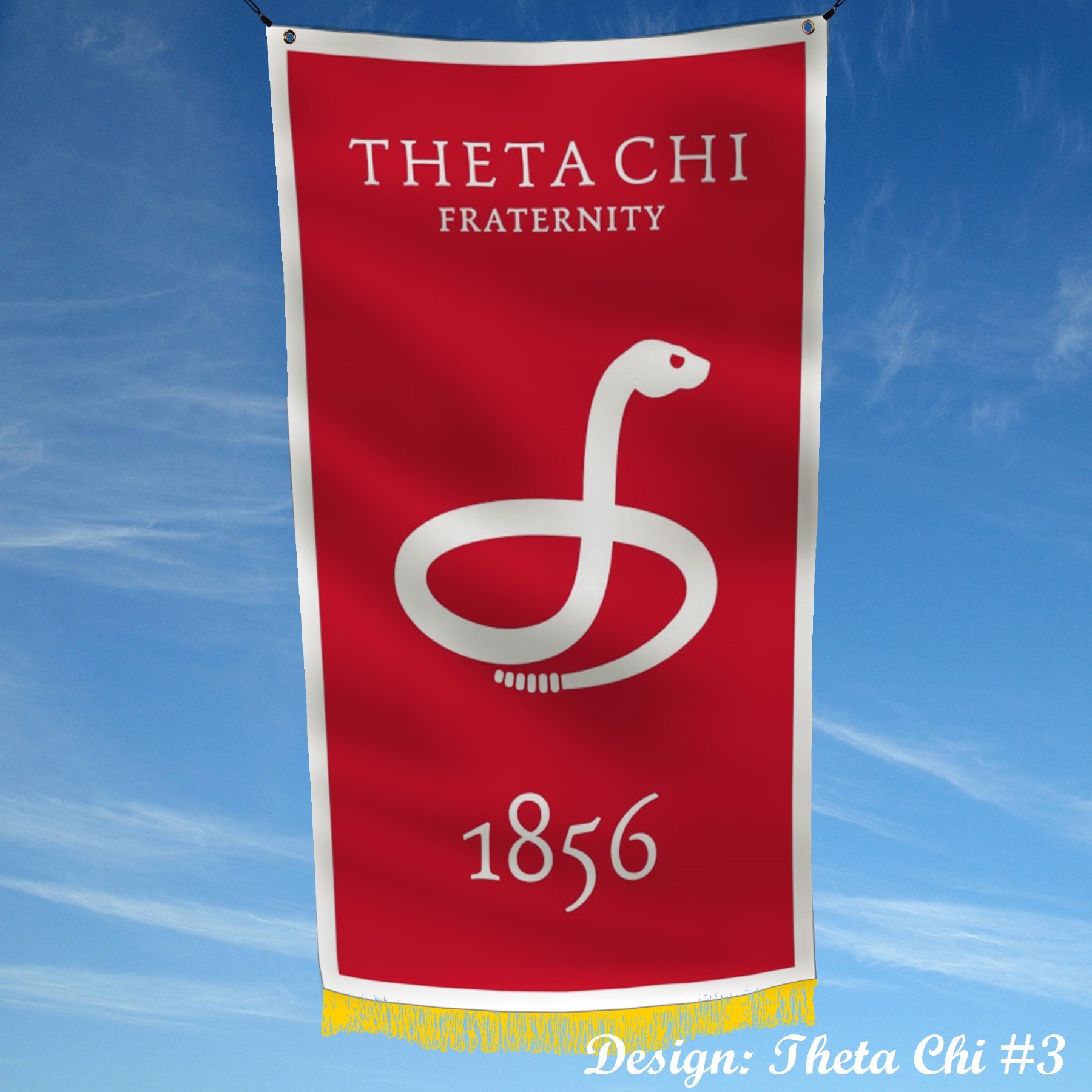 Theta Chi Officially Licensed Flag Banner - Etsy