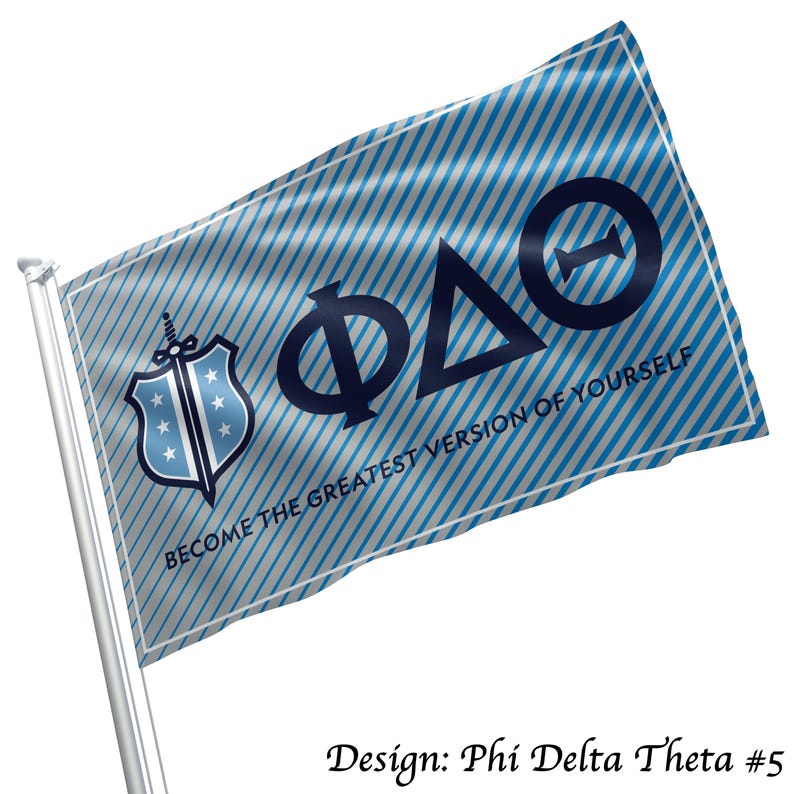 Phi Delta Theta Officially Licensed Flag Banner - Etsy