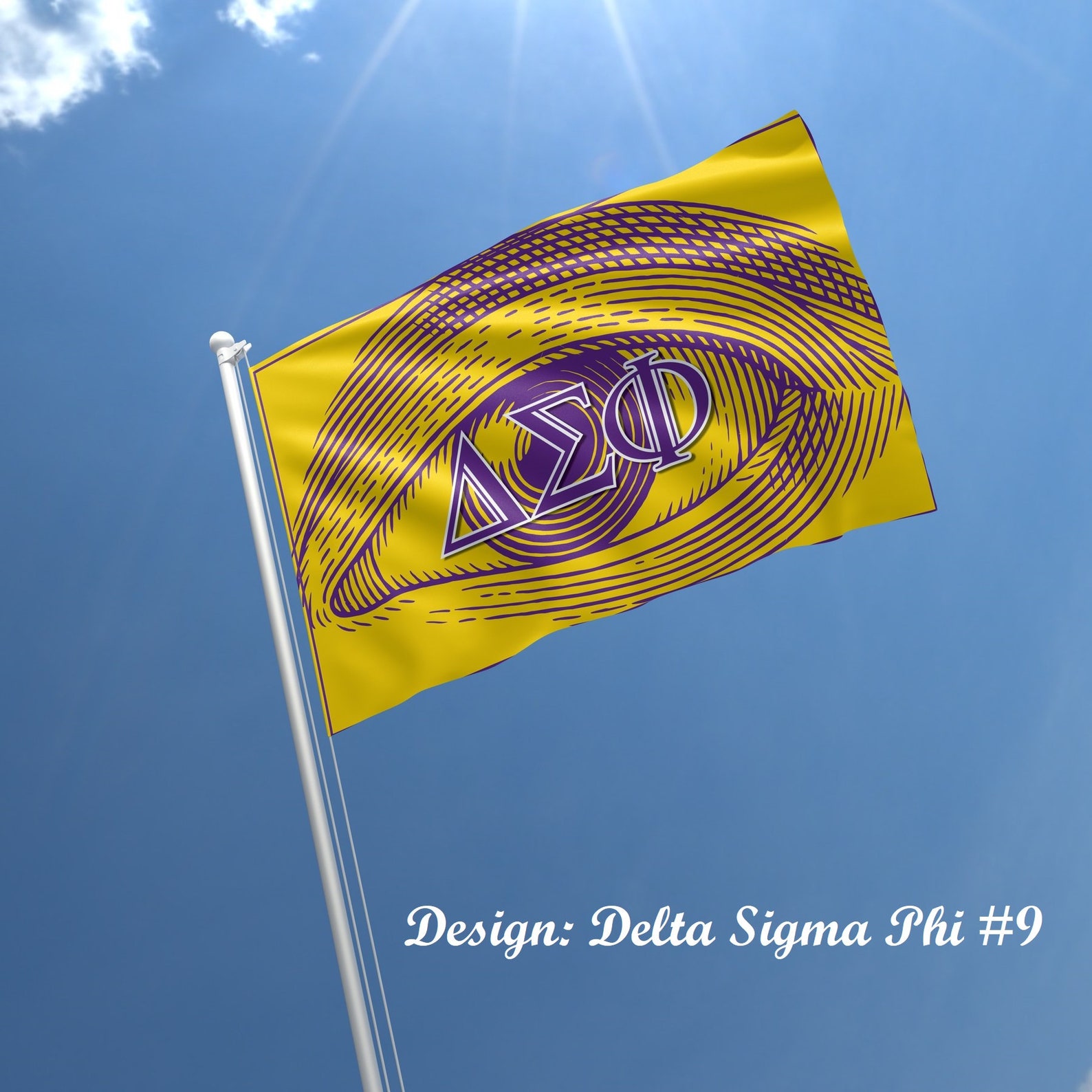 Delta Sigma Phi Officially Licensed Flag Banner - Etsy