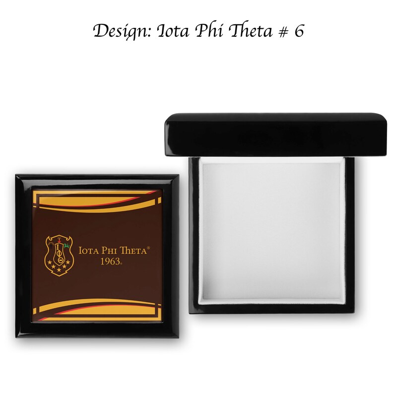 Iota Phi Theta Wooden Keepsake Box - Etsy