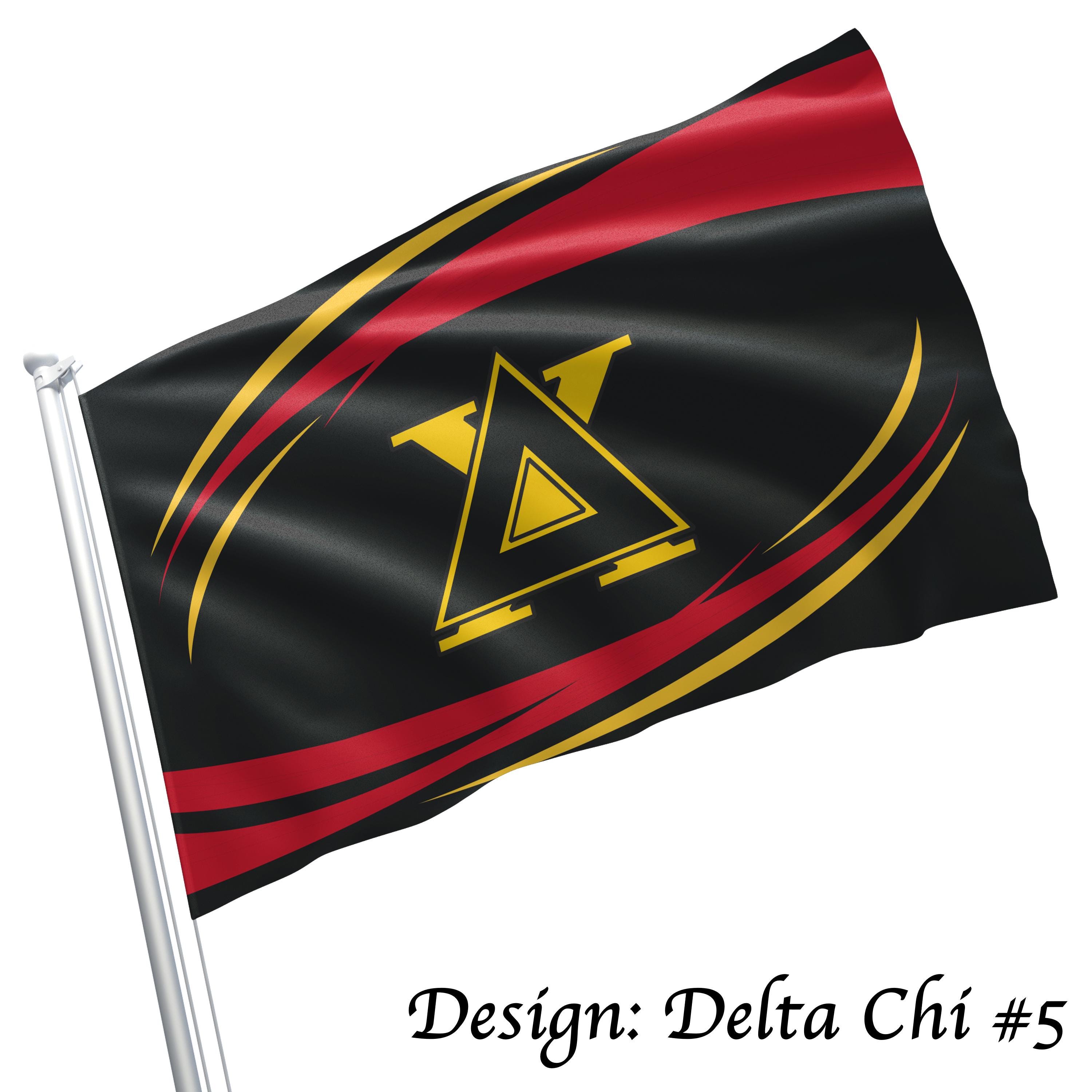 Delta Chi Officially Licensed Flag Banner - Etsy
