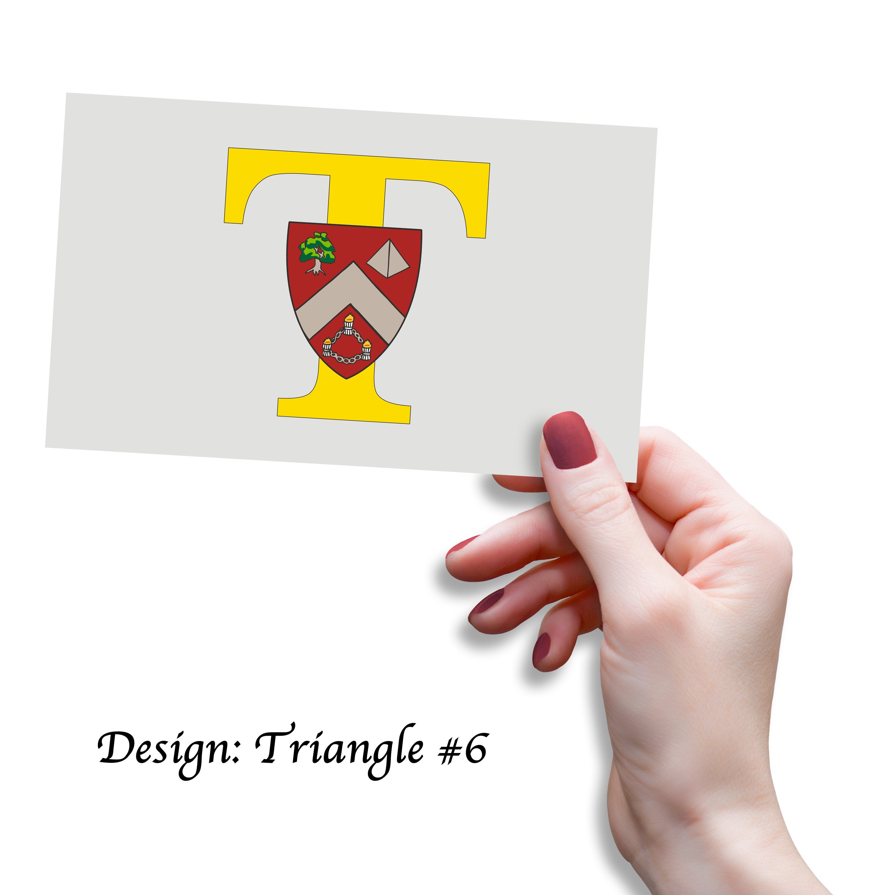 Triangle Fraternity Decal Sticker - Etsy
